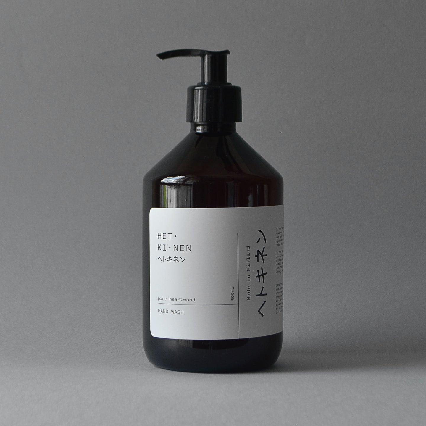 Natural Luxury Hand Wash | Hetkinen | Pine Heartwood | 500ml ...