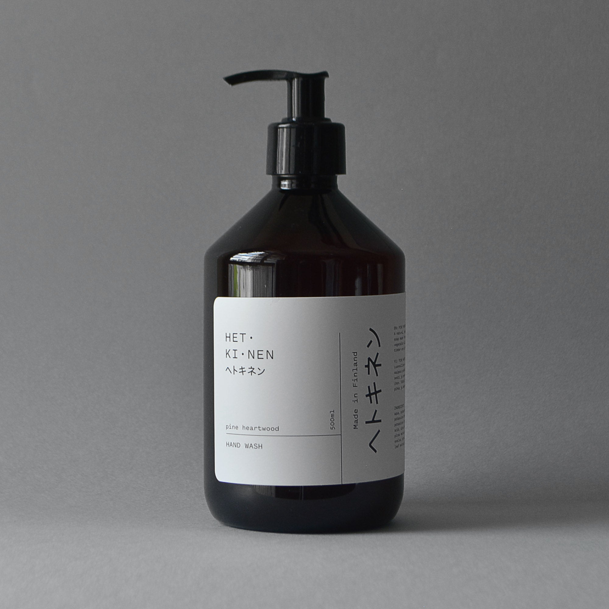 Natural Luxury Hand Wash | Hetkinen | Pine Heartwood | 500ml ...